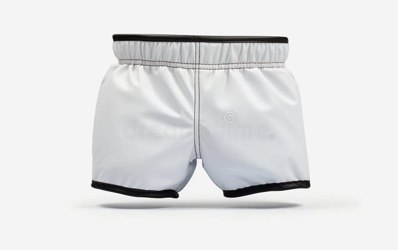 Boxing Trunks Against White Stock Photo - Image of workout, performance ...