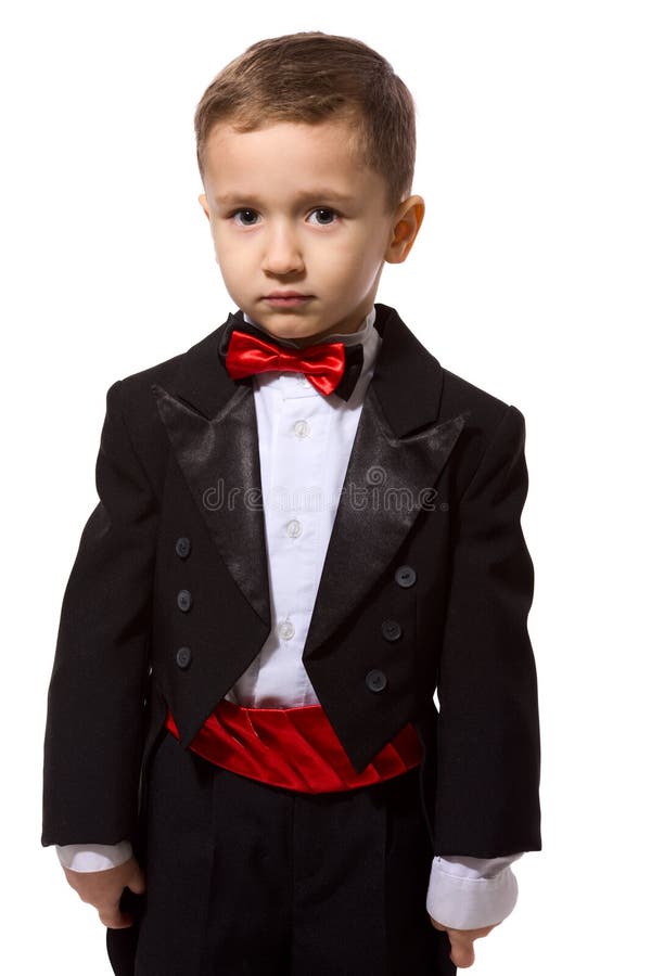 Boy wearing tuxedo stock photo. Image of concepts, confidence - 13601424