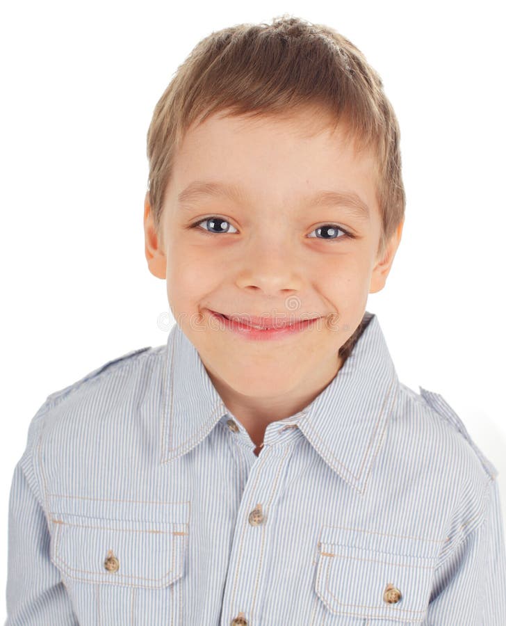 Cute Little Boy Portrait stock image. Image of color - 23039685