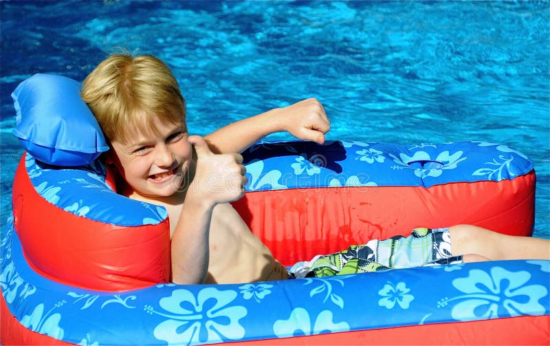 Boy stock photo. Image of activities, active, pool, glad - 15394752