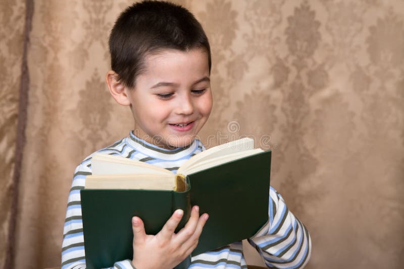 Boy stock image. Image of book, child, textbook, school - 18764073