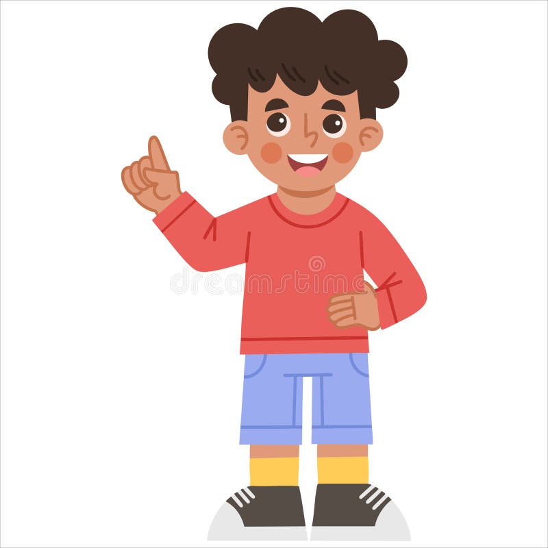 Boy Pointing Stock Illustrations – 9,603 Boy Pointing Stock ...