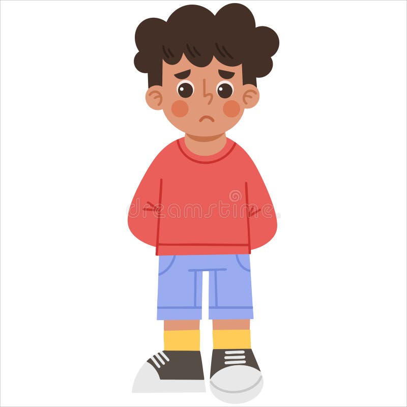 Boy Feeling Sad Stock Illustrations – 4,716 Boy Feeling Sad Stock ...