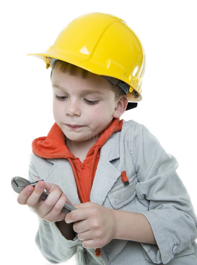 Engineer Boy stock photo. Image of pose, asian, young - 20105608