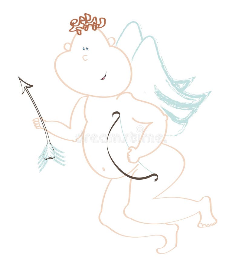 Boy Angel Stock Illustrations – 9,086 Boy Angel Stock Illustrations ...