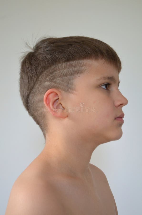 Asymmetrical Haircut Back View