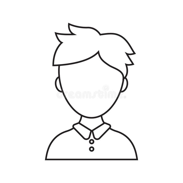 Boy Avatar. Vector Illustration Decorative Design Stock Vector ...