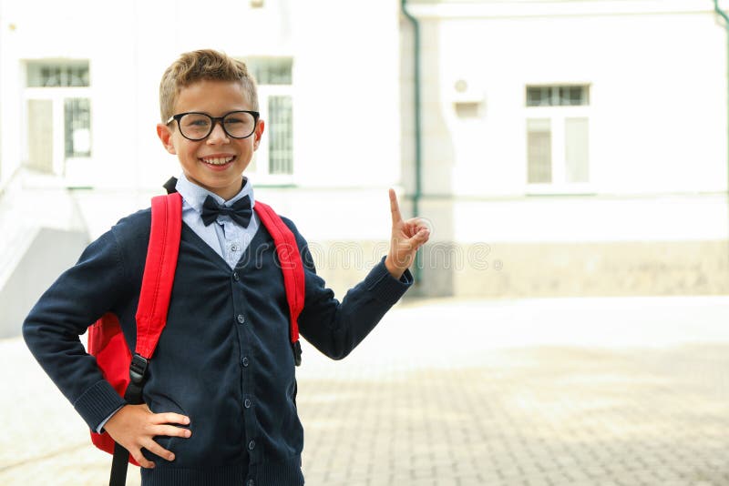 498 School Boy Pointing Backpack Photos - Free & Royalty-Free Stock ...