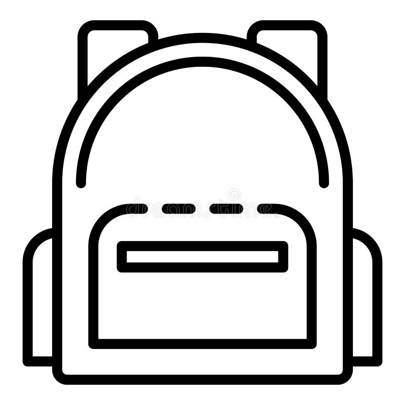 Boy Backpack Icon, Outline Style Stock Vector - Illustration of ... Boy Backpack Icon, Outline Style Stock Vector - Illustration of ...