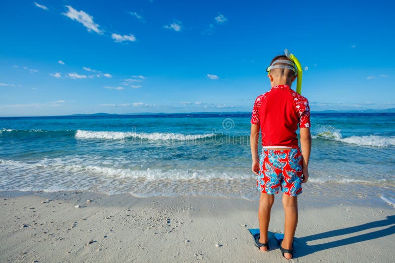 Boy on the beach stock photo. Image of beach, human, caucasian - 70937308
