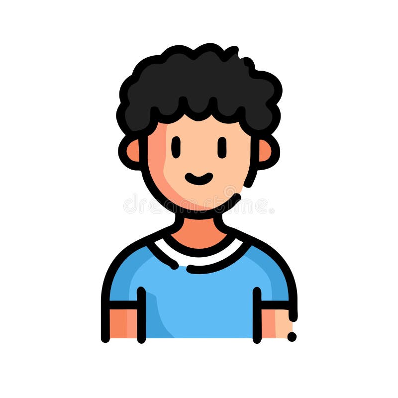 Black Hair Kid Stock Illustrations – 8,770 Black Hair Kid Stock ...