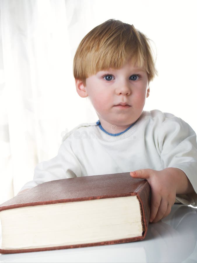Boy With Book Picture. Image: 8781646