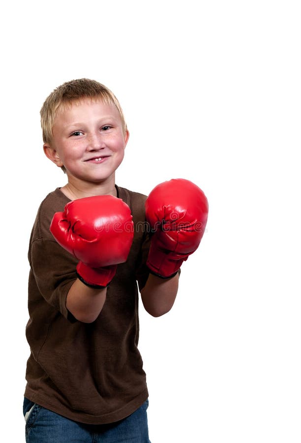 Boy boxing - brothers stock image. Image of brothers, exercise - 4761495
