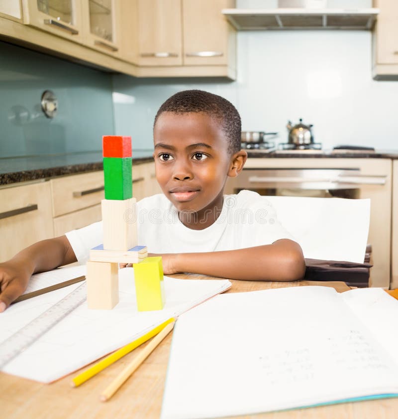Learning through Playtime - Child Development. Cute Young Mom Lying ...