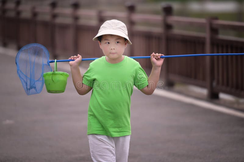 216 Boy Net Fish Pond Stock Photos - Free & Royalty-Free Stock Photos ...