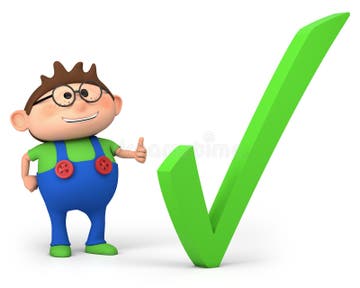 Cartoon Check Mark Stock Illustrations – 15,541 Cartoon Check Mark ...