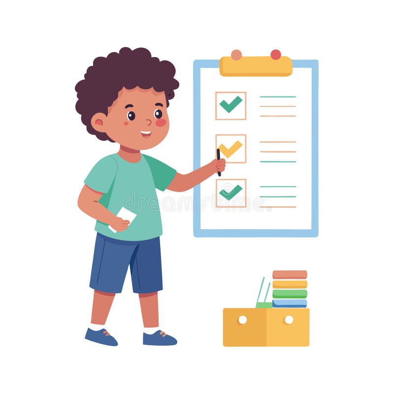 Checklist Cartoon Stock Illustrations – 21,558 Checklist Cartoon Stock ...