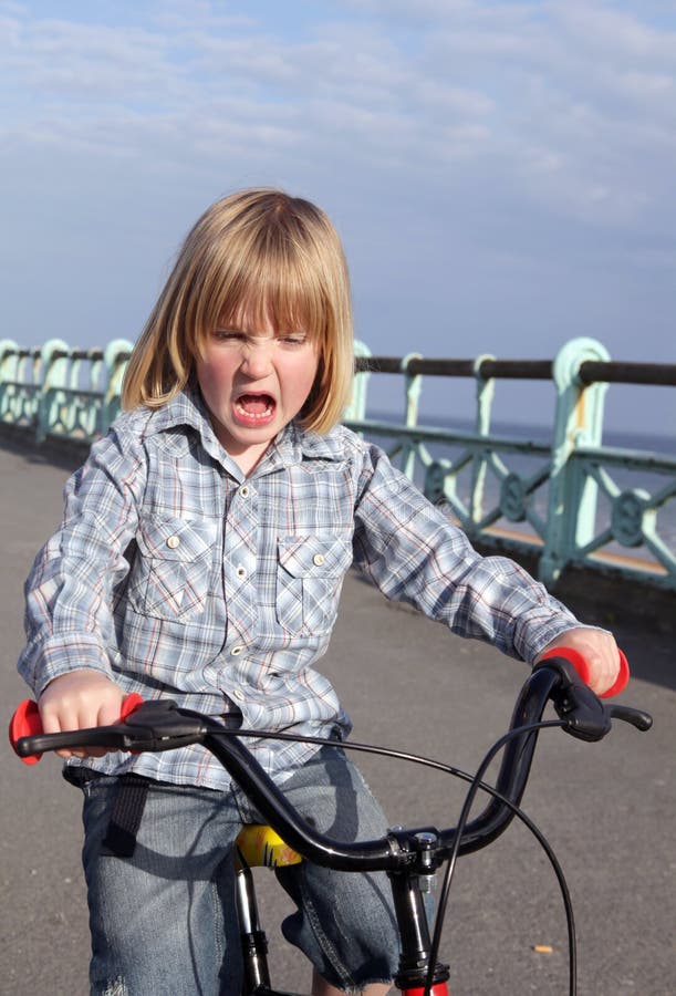 Boy child bicycle cycling stock image. Image of outside - 14425119