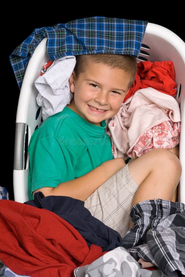 Laundry Basket stock photo. Image of housework, washing - 31345638