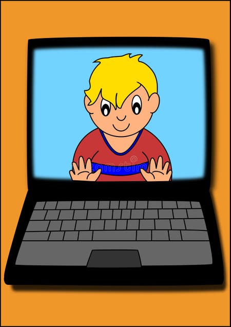Computer Boy Stock Illustrations – 29,542 Computer Boy Stock ...