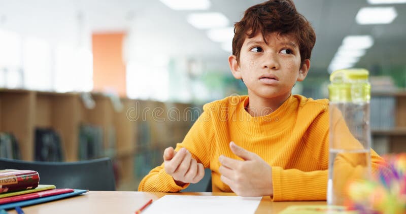 648 Child Thinking Studying Math Stock Photos - Free & Royalty-Free ...
