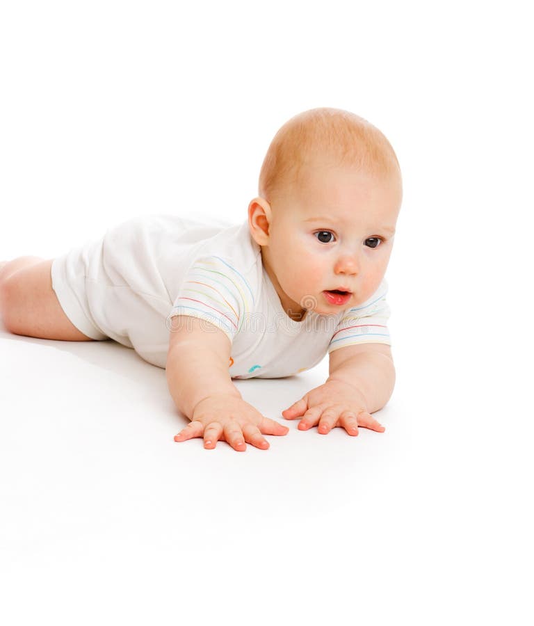Babies crawling stock photo. Image of innocent, girl - 19875034