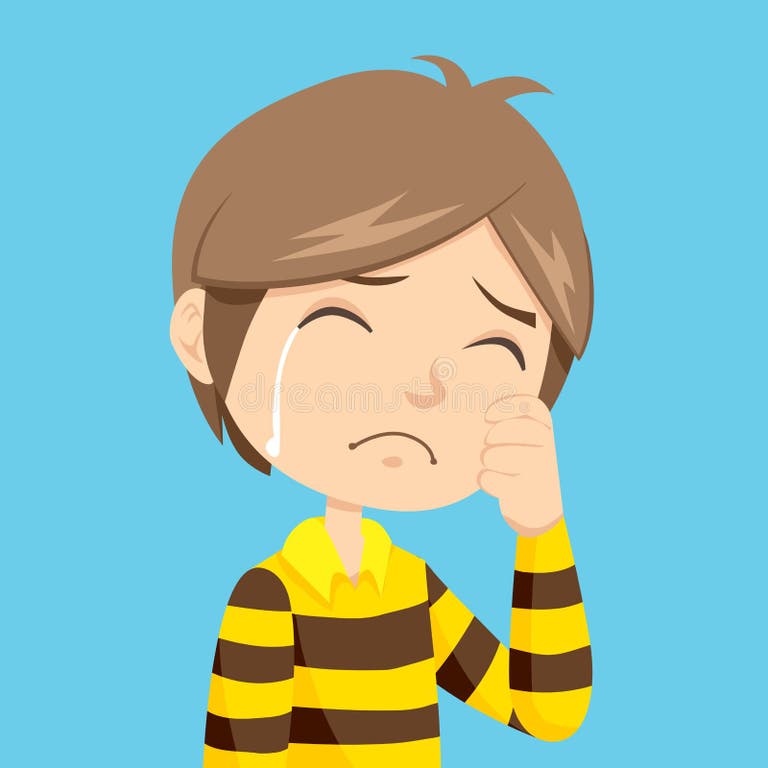 Portrait Crying Boy Stock Illustrations – 894 Portrait Crying Boy Stock ...
