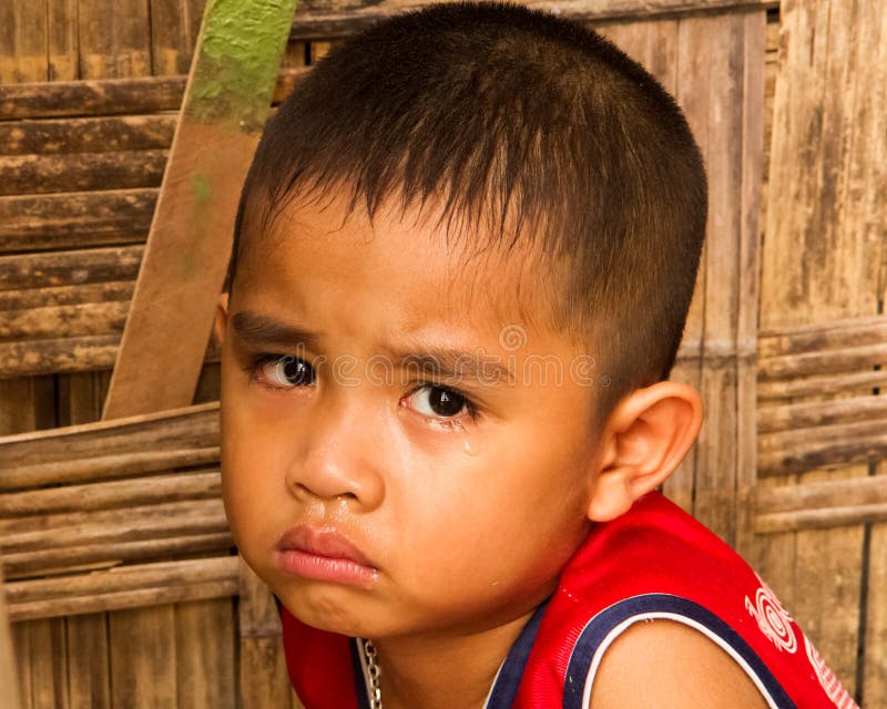 Boy crying stock image. Image of little, hair, funny - 40653417