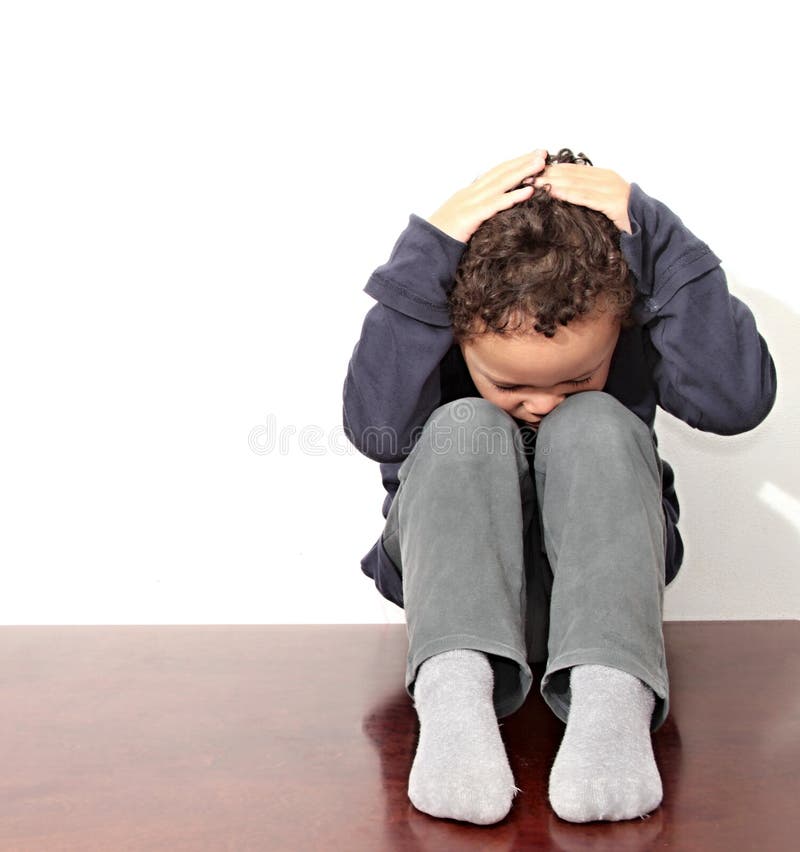 Crying Poverty Child stock image. Image of abundant, expression - 14961591
