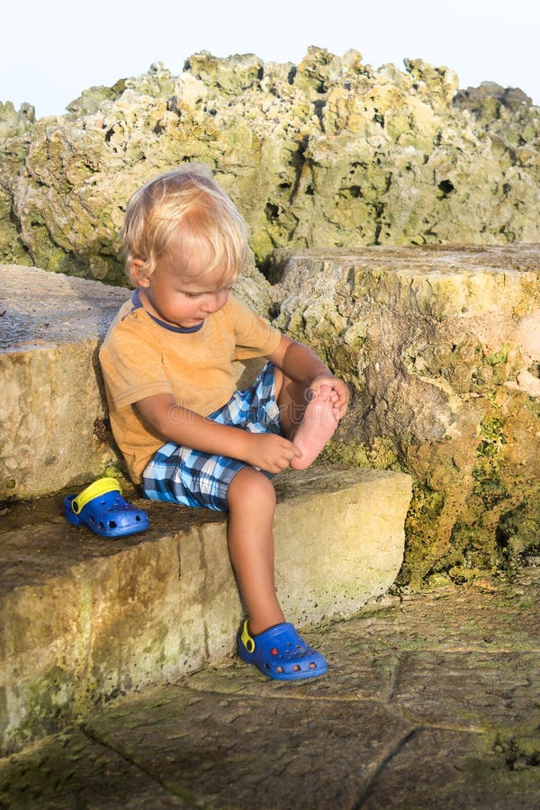 Boy stock image. Image of cute, child, summer, outdoor - 117976399