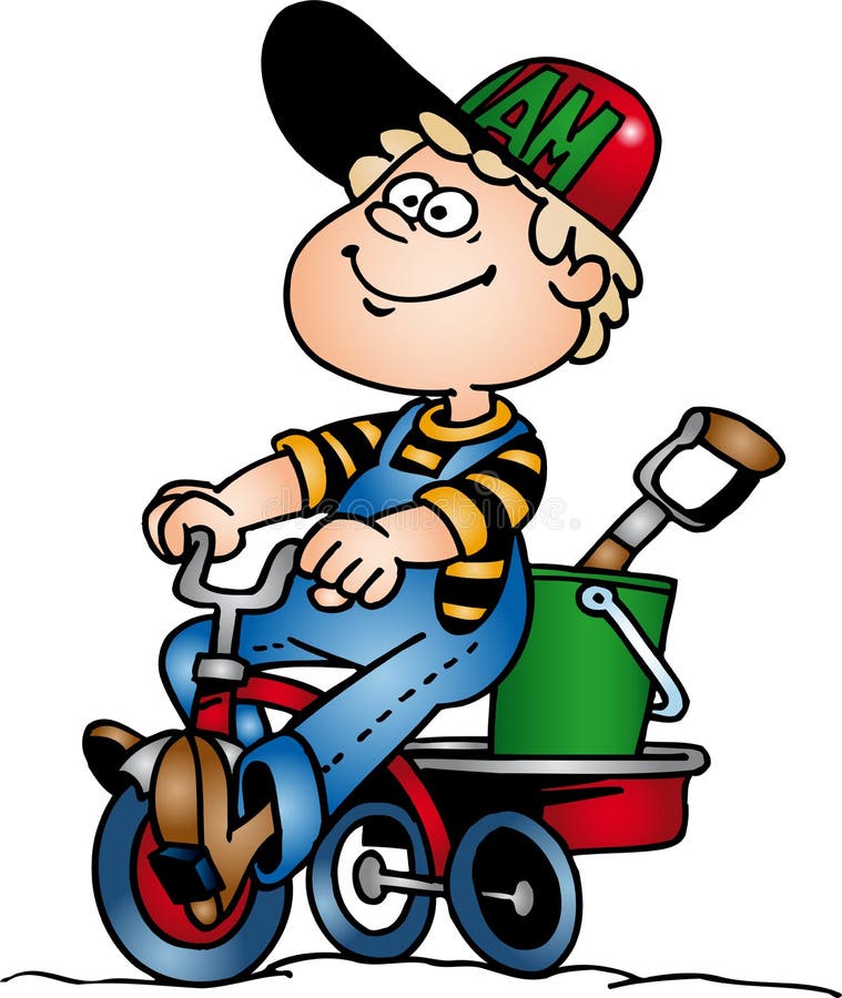 Boy in Wheelchair with His Dog Stock Vector - Illustration of feeling ...