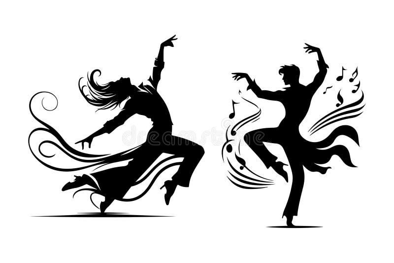 Boy Dancer Vector Art and Illustration Stock Vector - Illustration of ...