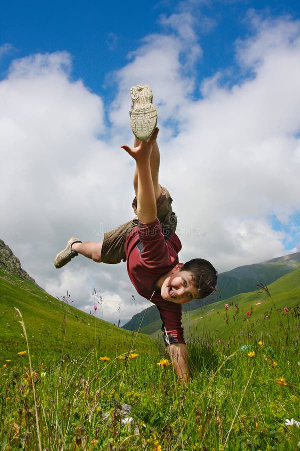 Boy Dances Picture. Image: 10224190