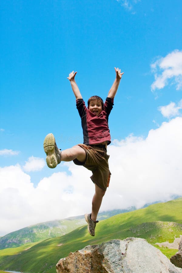 Boy dances stock photo. Image of colorful, leap, healthy - 11349064