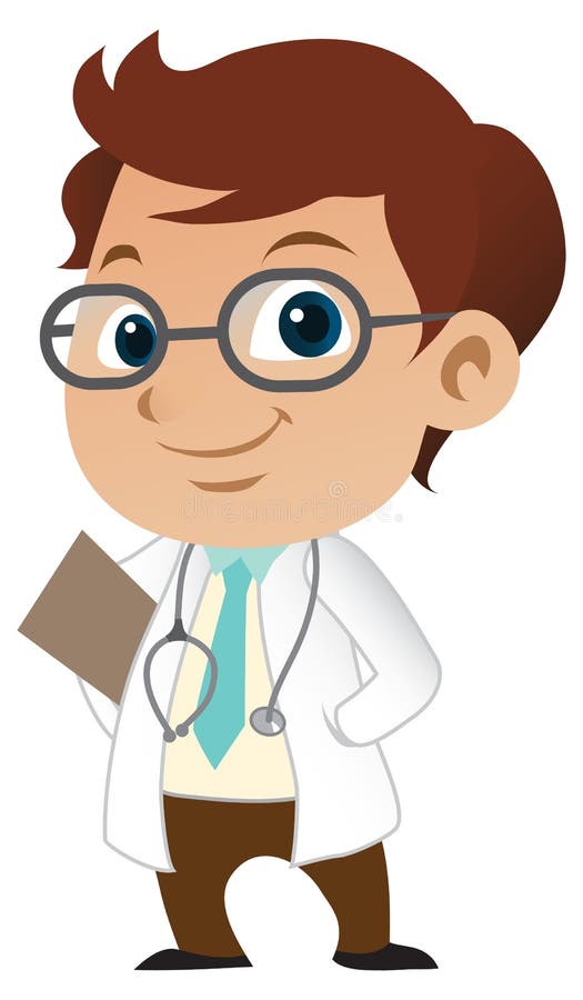 Boy Doctor stock vector. Illustration of comic, medic - 17678980