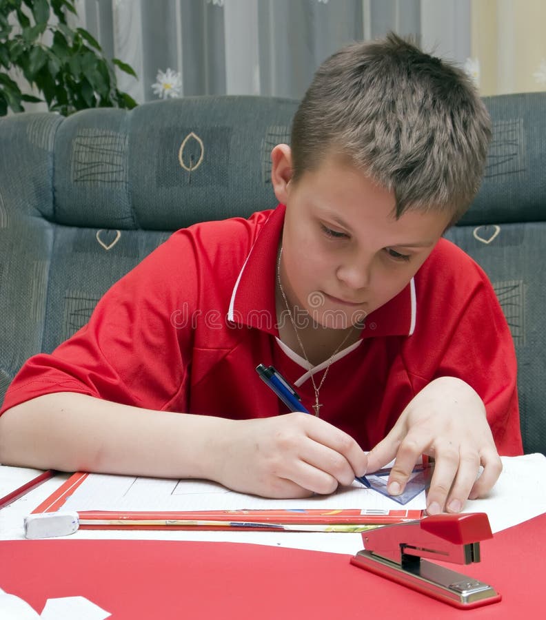 Mathematics homework stock photo. Image of education, confused - 4799146