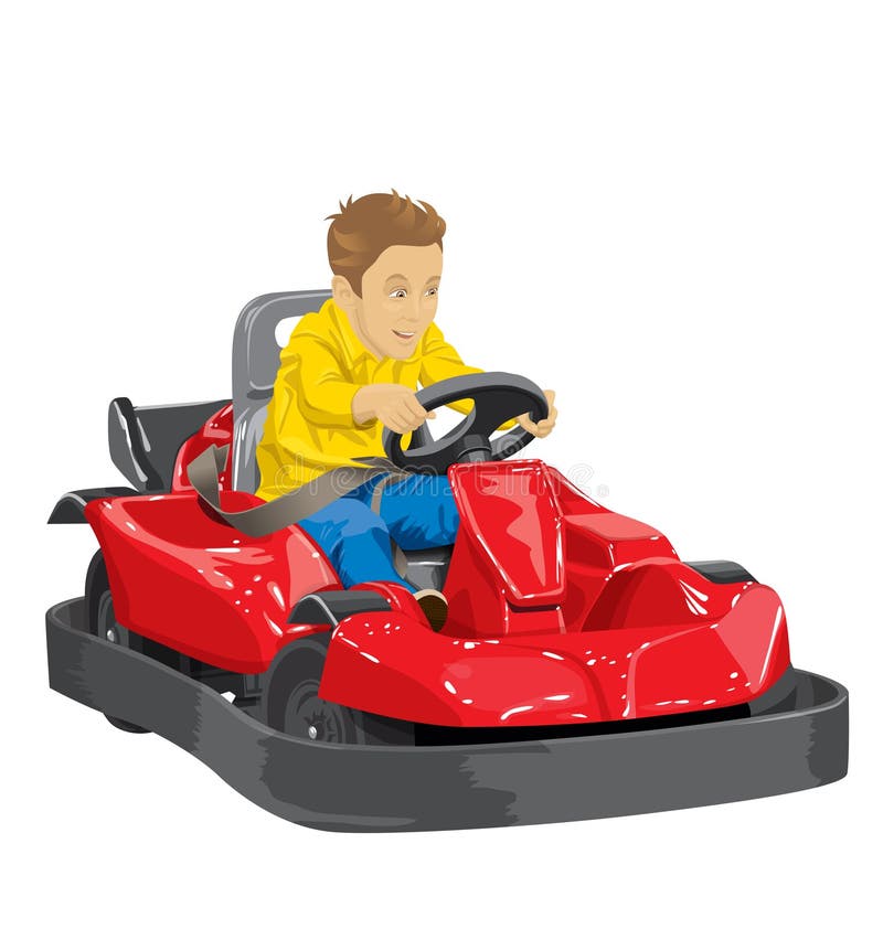 Go Kart Stock Illustrations – 446 Go Kart Stock Illustrations, Vectors ...
