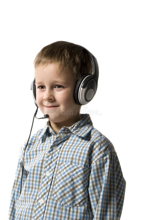 The Boy Plays with the Robot Stock Image - Image of head, robot: 12138451