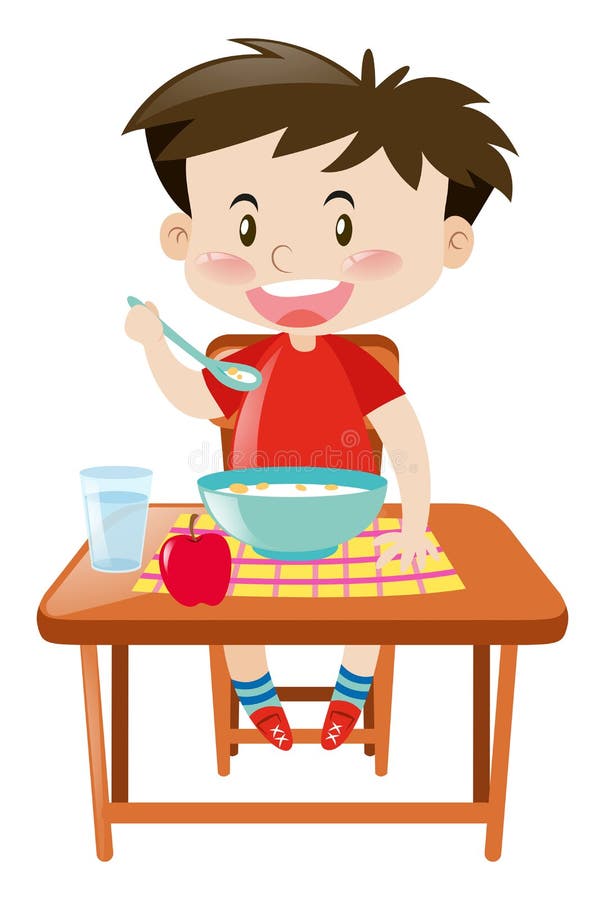 Boy Eating Apple Stock Illustrations – 938 Boy Eating Apple Stock ...