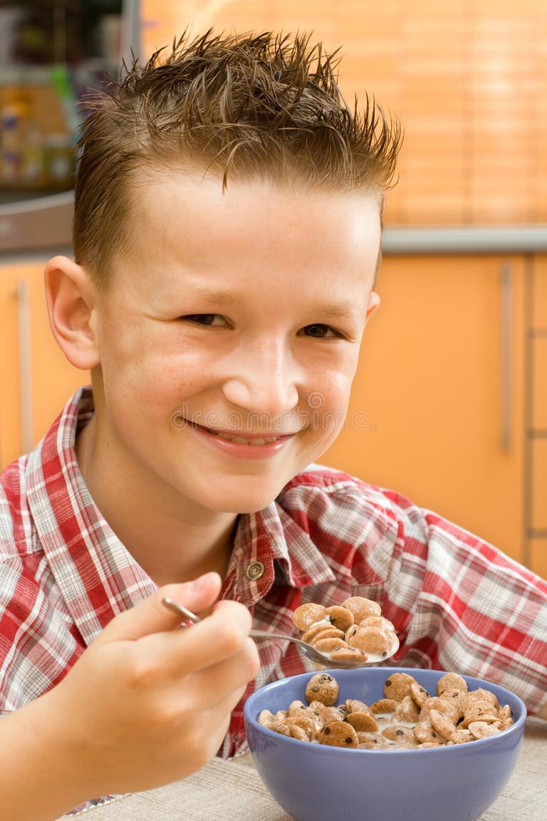 3,043 Boy Eating Cereal Stock Photos - Free & Royalty-Free Stock Photos ...