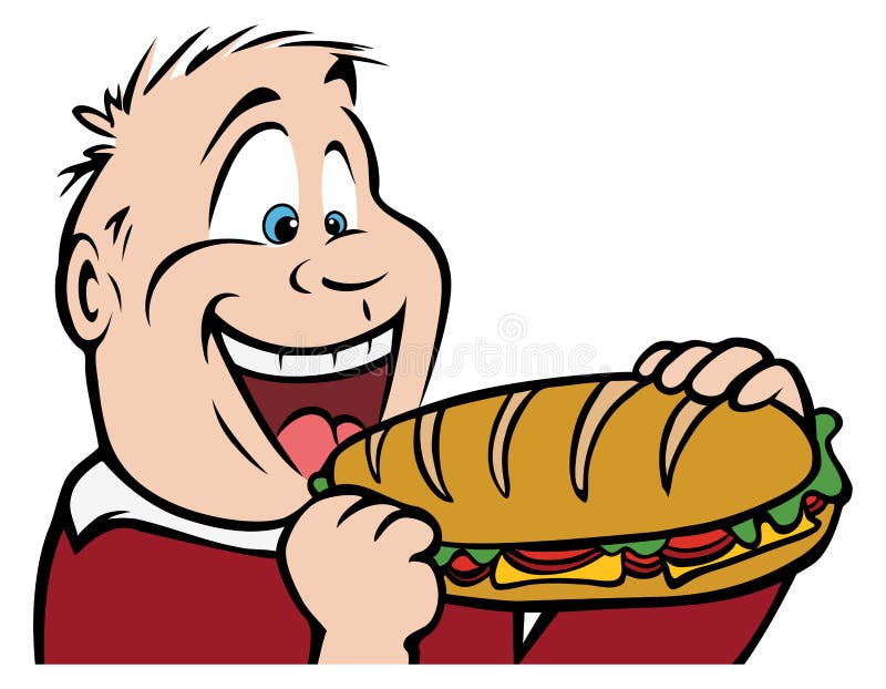 Boy Bread Eating Stock Illustrations – 729 Boy Bread Eating Stock ...