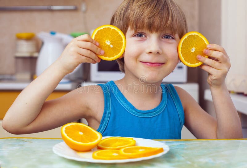 Two Funny Oranges with Eyes on White Stock Photo - Image of metaphor ...