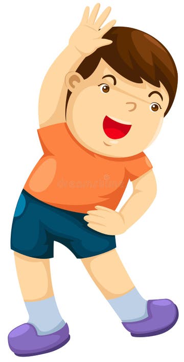 Boy Exercises Stock Illustrations – 1,871 Boy Exercises Stock ...