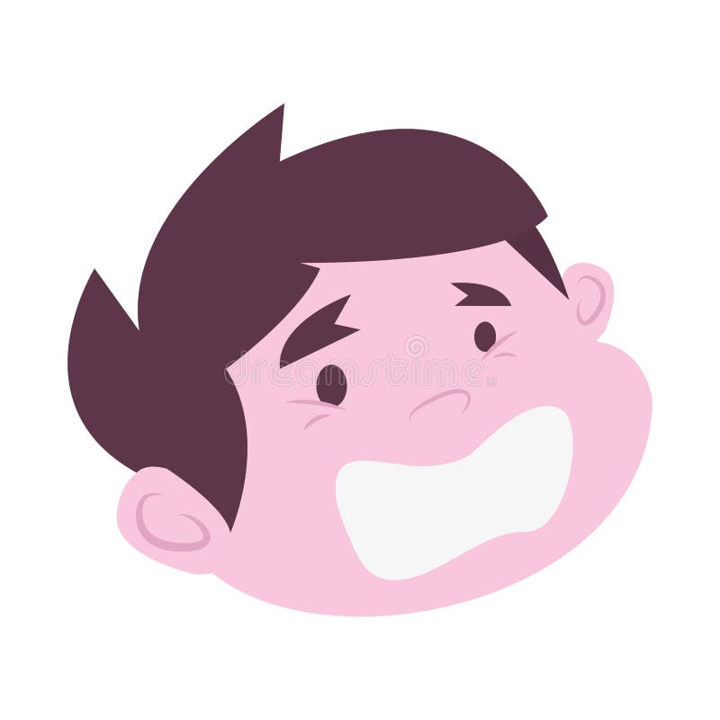 Pain Expression Stock Illustrations – 8,780 Pain Expression Stock ...