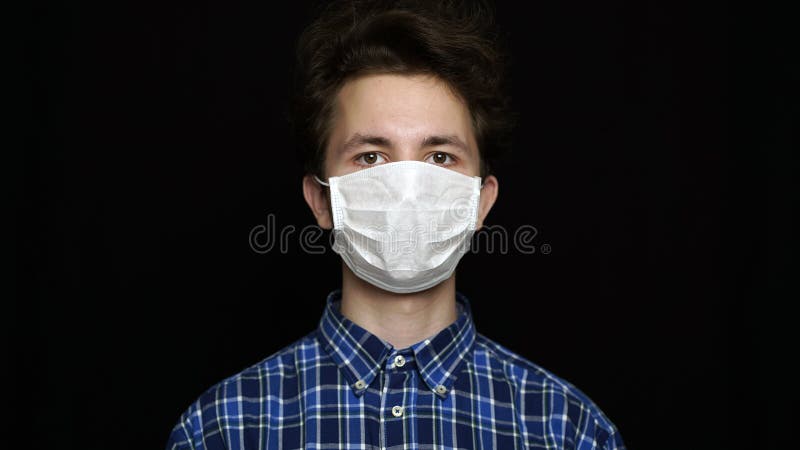 Boy Feeling Sick and Wearing Mask Stock Image - Image of face, asia ...