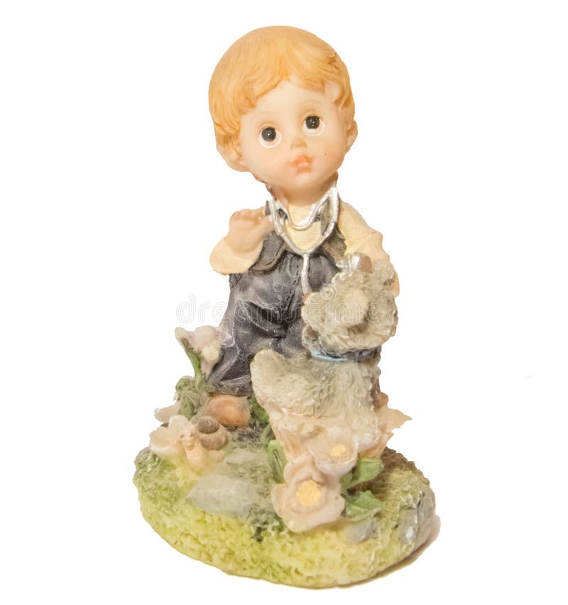 Boy figure stock image. Image of object, model, leaf - 48743231