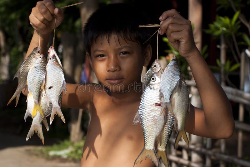 Young Fisherman,philippines 2 Editorial Stock Photo - Image of squid ...