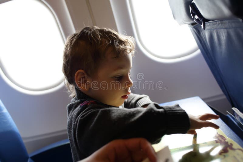Boy on the flight stock photo. Image of stratosphere - 39494486