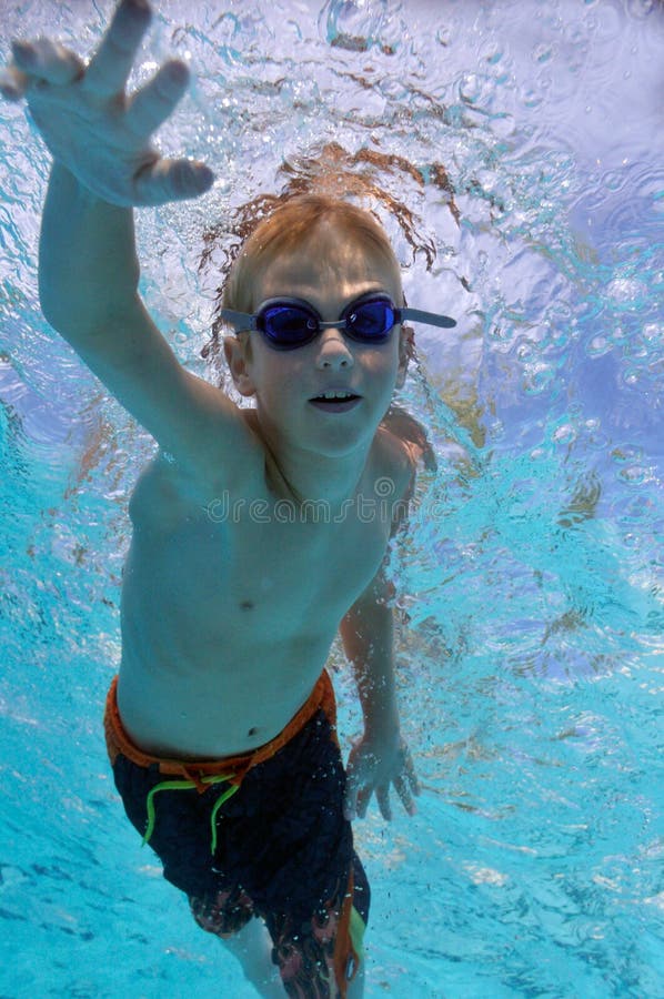 Boy freestyle swimming stock photo. Image of blue, gogles - 5982166