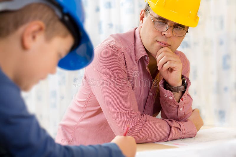 A boy future engineer stock photo. Image of beautiful - 61848762